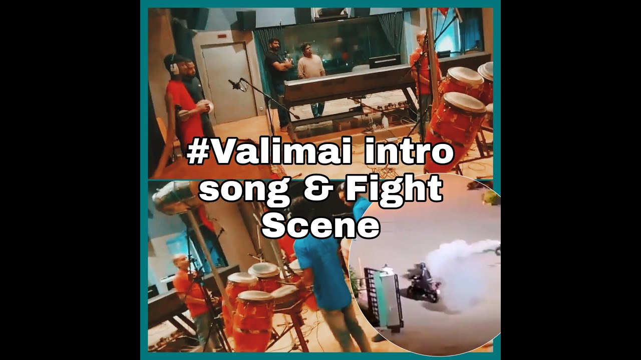 Valimai Song Intro Video | Valimai Update | Thala | U1 | Vignesh Shivan ...