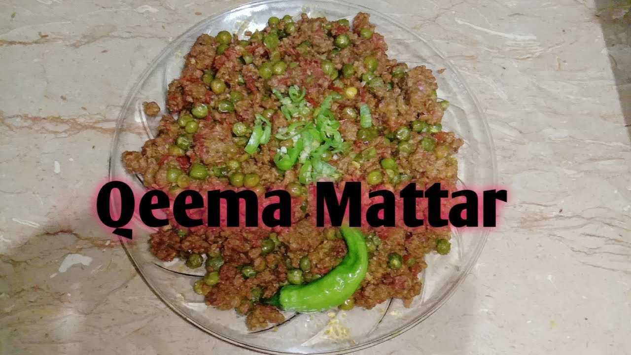 Qeema Mattar Recipe | Generous Move - YouTube