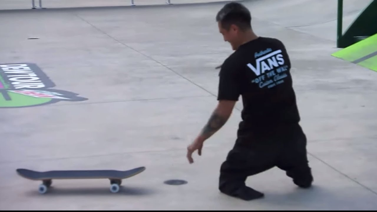 Felipe Nunez Winning Gold Medal Runs in Adaptive Mens Street DEW TOUR ...