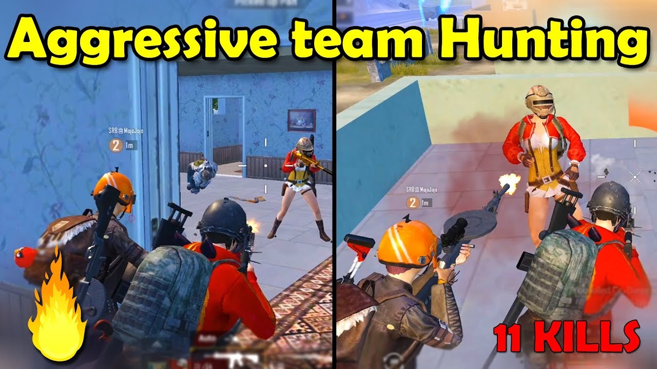 Aggressive Team Hunting Gameplay 30 kills🔥 - YouTube