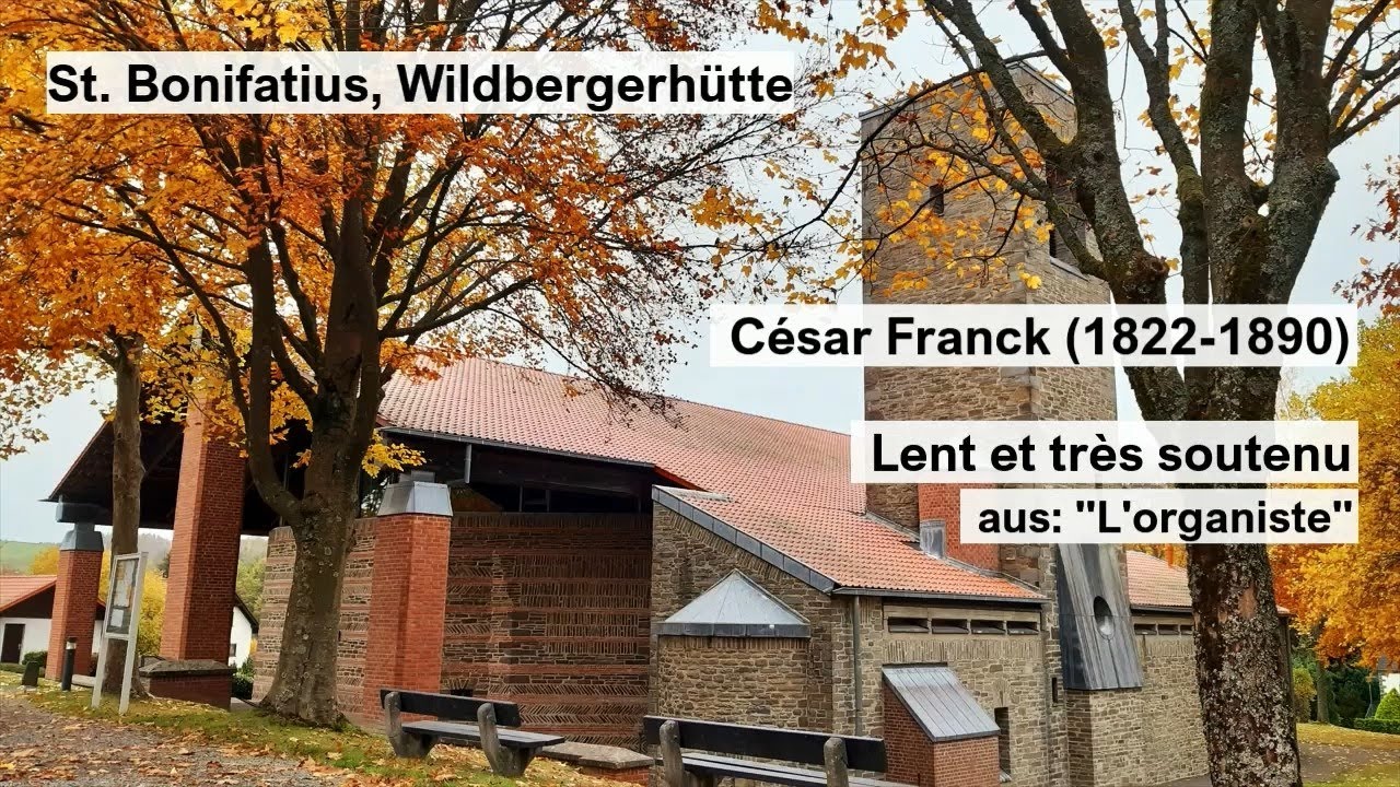 Klais-Orgel in St. Bonifatius Wildbergerhütte, Dirk van Betteray mit ...