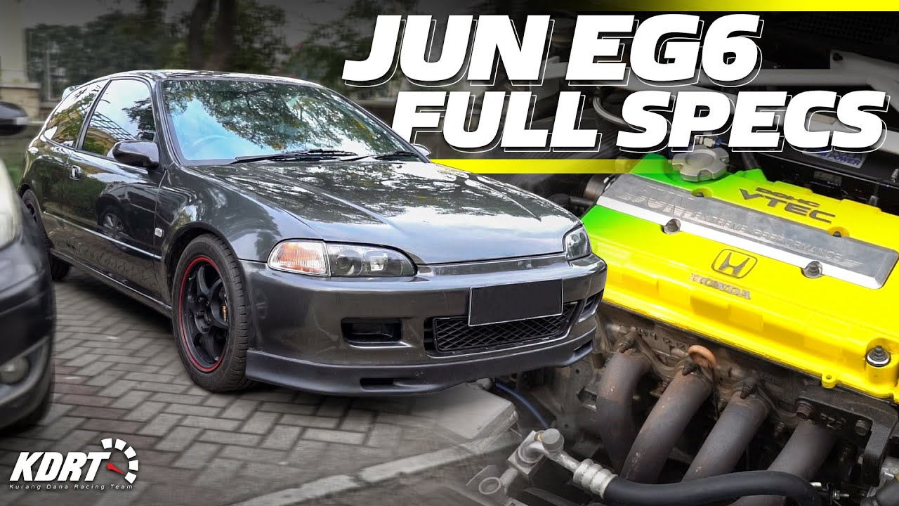 SATU SATUNYA CIVIC EG6 FULLSPECS JUN - YouTube