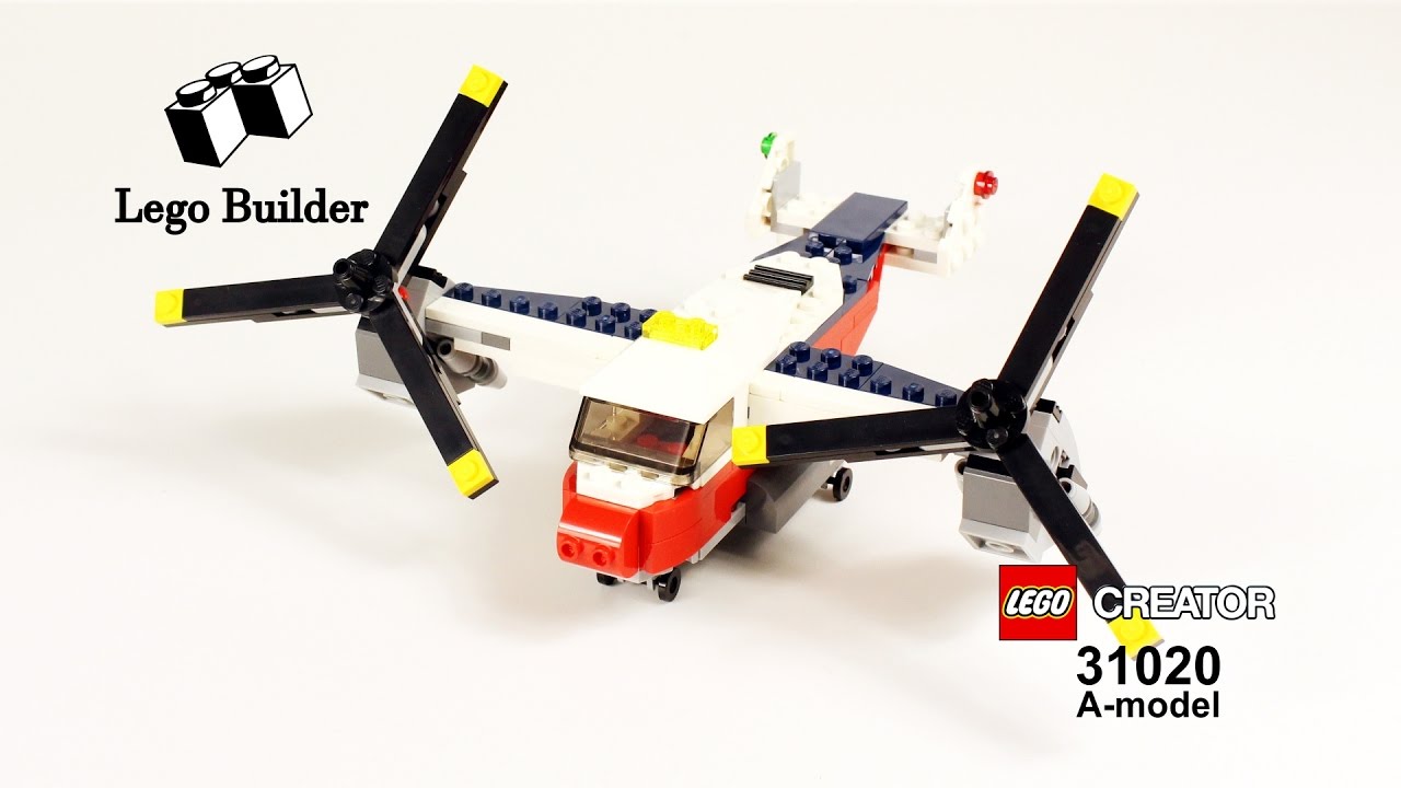 Lego Creator 31020 Twinblade Adventures A-model - Lego Speed Build ...