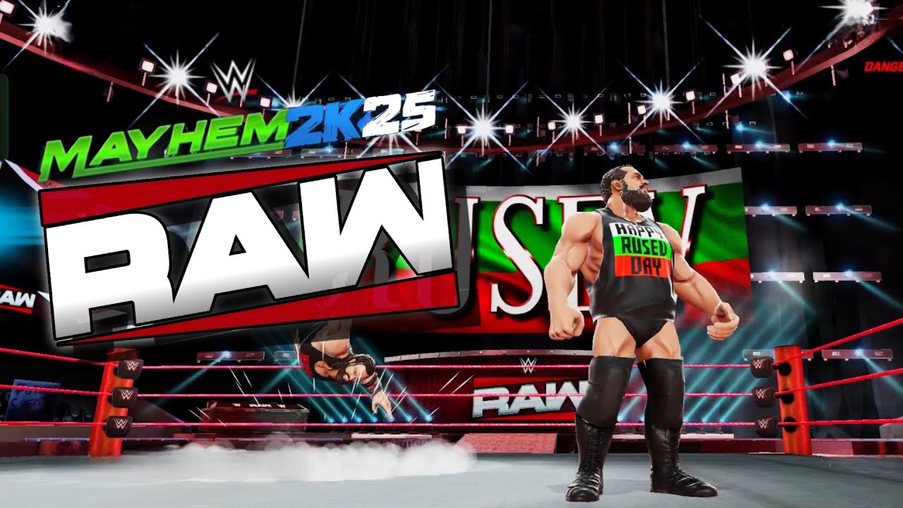 New WWE RAW Arena Gameplay RAW Netflix WWE MAYHEM 2K25 - YouTube