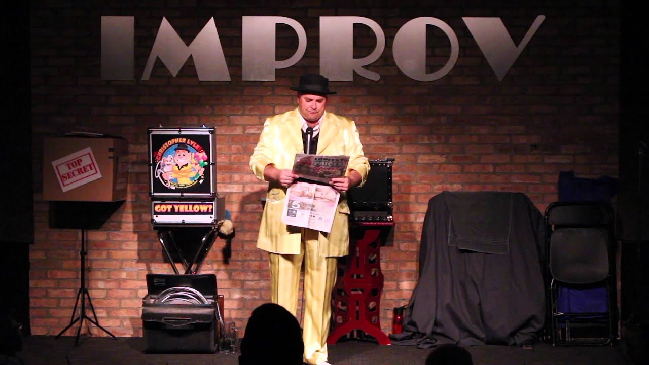 Christopher Lyle LIVE! at The Improv ~ NEWSFLASH! - YouTube
