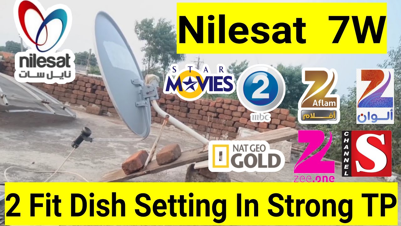Nilesat 7w On 2 Fit Dish Setting In Strong Tp And Black ultra lnb ...