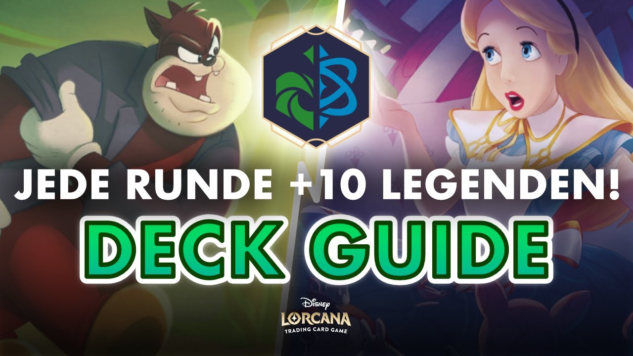 JEDE Runde +10 LEGENDEN mit Alice und Kater Karlo!! - Disney Lorcana ...