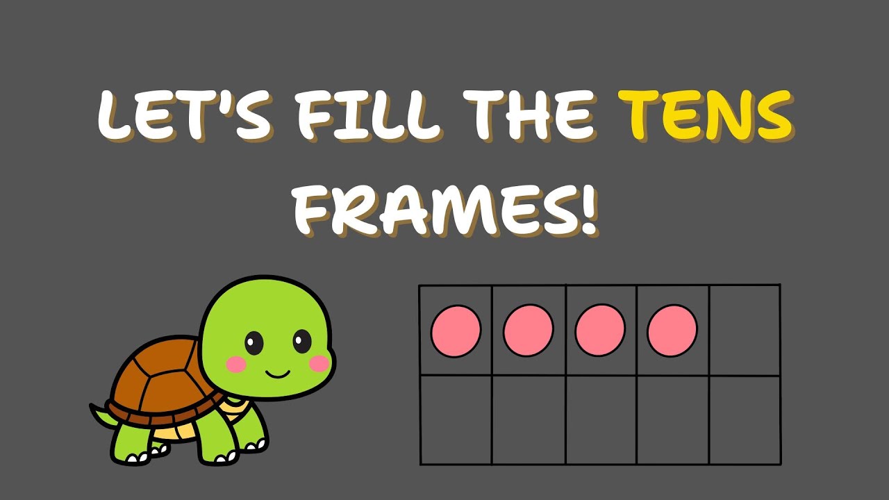 Fill up the tens frames for (21–50) | Fun with numbers | Grade 1 | Math ...