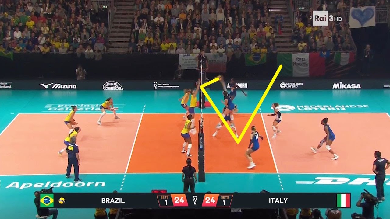 48 บล็อกเดี่ยว 1 ต่อ 1 | Top 48 Volleyball Single Blocks | Monster ...