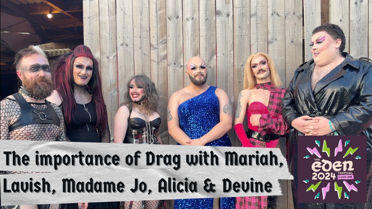 An Interview with Eden's 5 Drag Performers | Eden Festival 2024 - YouTube