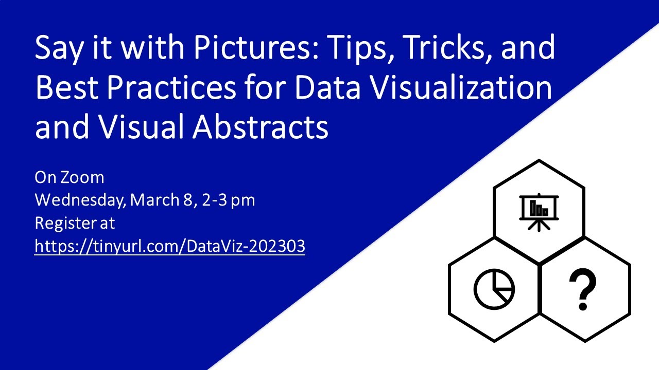Say it with Pictures: Tips, Tricks, and Best Practices for Data ...