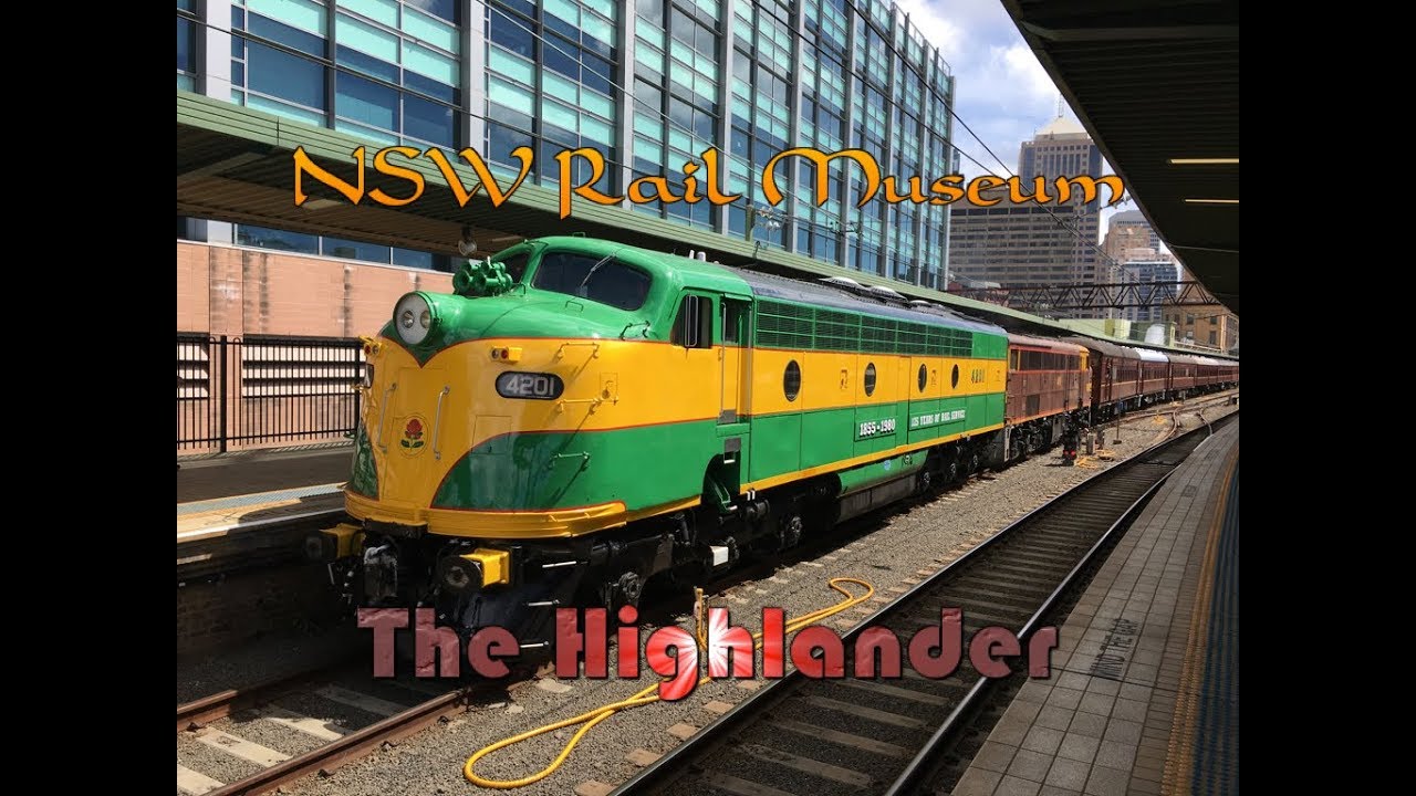 4201/4490 - NSW Rail Museum - The Highlander, 19th November 2017 - YouTube