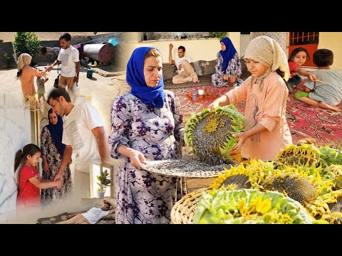 Majid Returns Home | Delicious Food, Sunflower Seeds & Reading Your Comments 🌻❤️