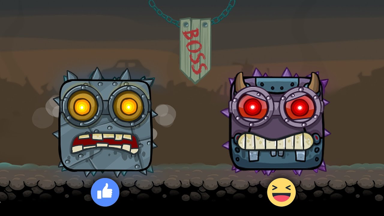 Red Ball 4 | Red Ball Evil Vs Zombie Boss In Factory Halloween Day ...