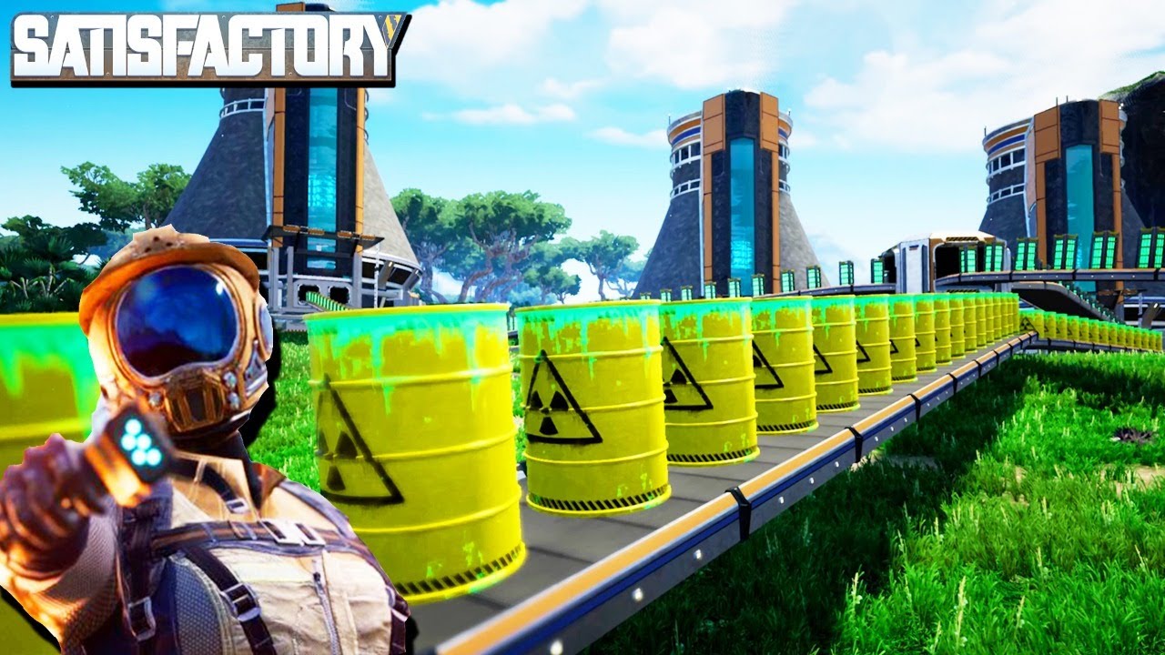 NEW - SATISFACTORY - Update 4 FIRST LOOK Building our DREAM FACTORY for ...