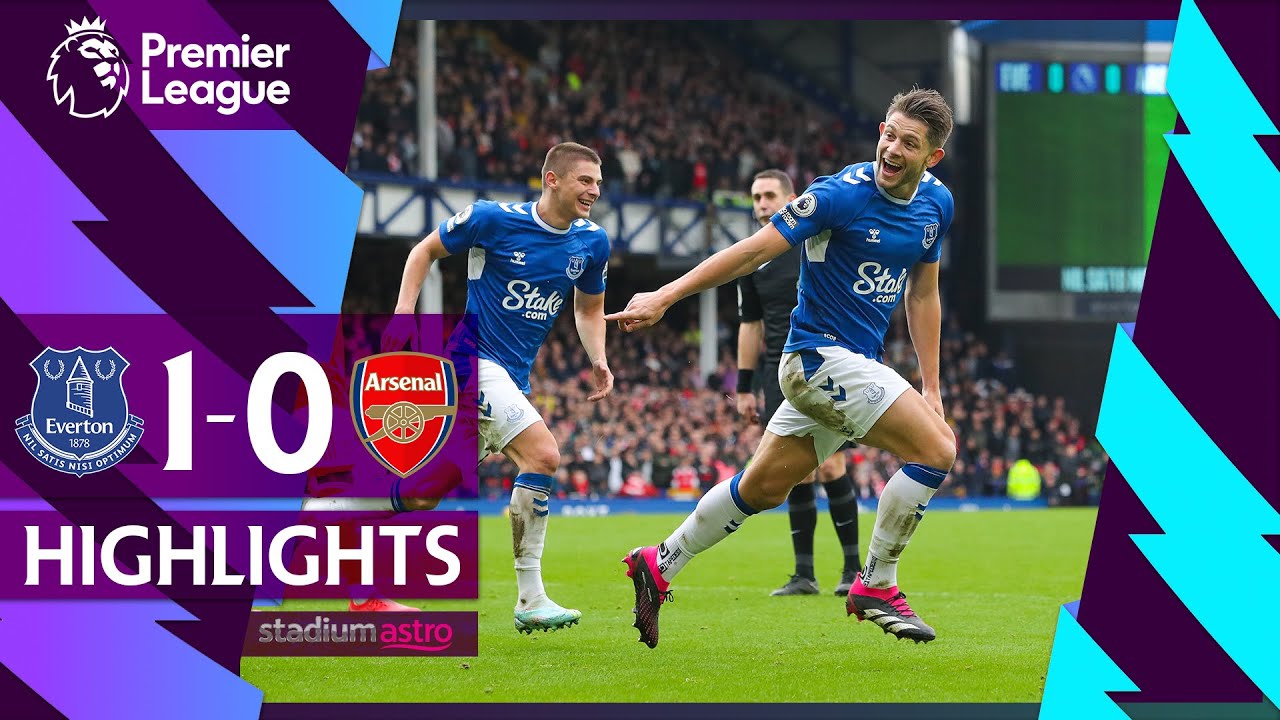 EPL Highlights: Everton 1 - 0 Arsenal | Astro SuperSport - YouTube