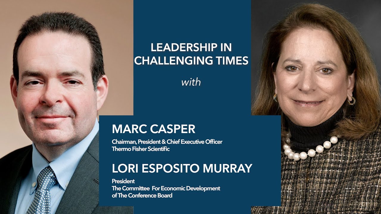 Leadership in Challenging Times: A Conversation with Marc Casper, Thermo Fisher Scientific - YouTube