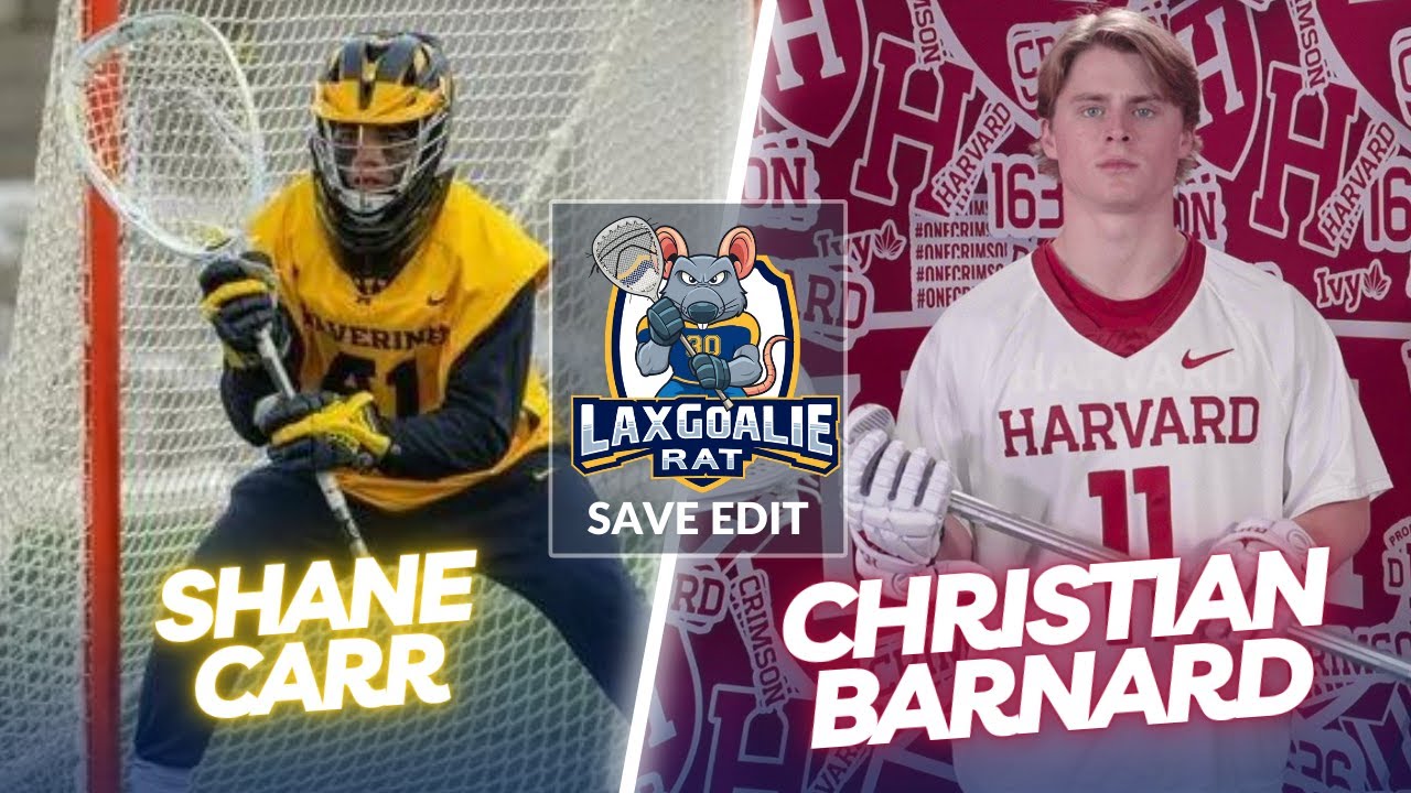 Carr Saves 17! Shane Carr (Michigan) vs. Christian Barnard (Harvard ...