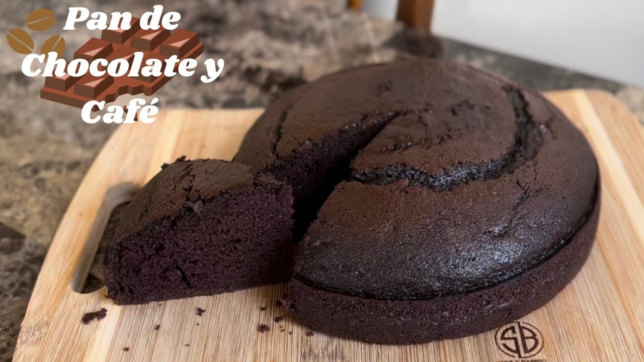 Pan de Chocolate y Cafe super ESPONJOSO😍 *MENOS DE 15 MINUTOS!* - YouTube