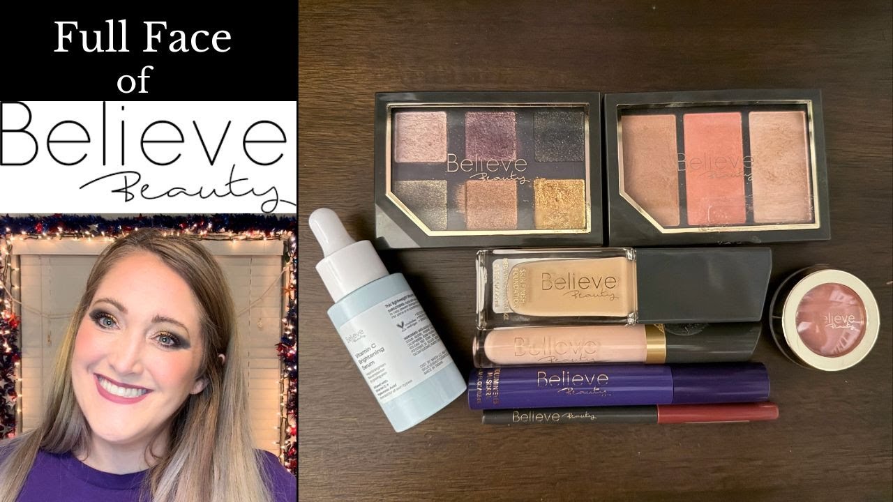 Trying A FULL FACE Of Makeup From Believe Beauty | GRWM - YouTube