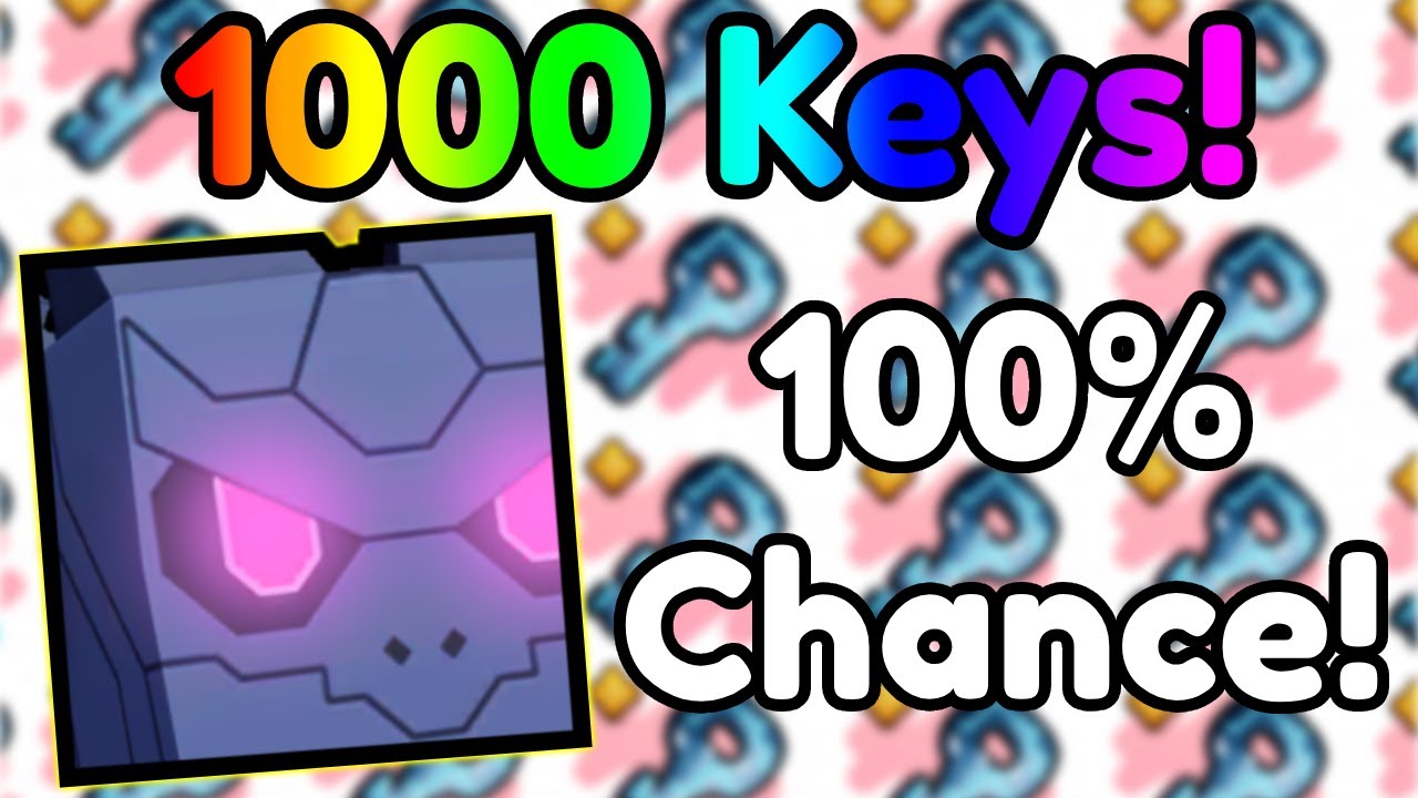 I USED 1000 TECH KEYS To Get The HUGE Cyber Agony! (Pet Simulator 99 ...