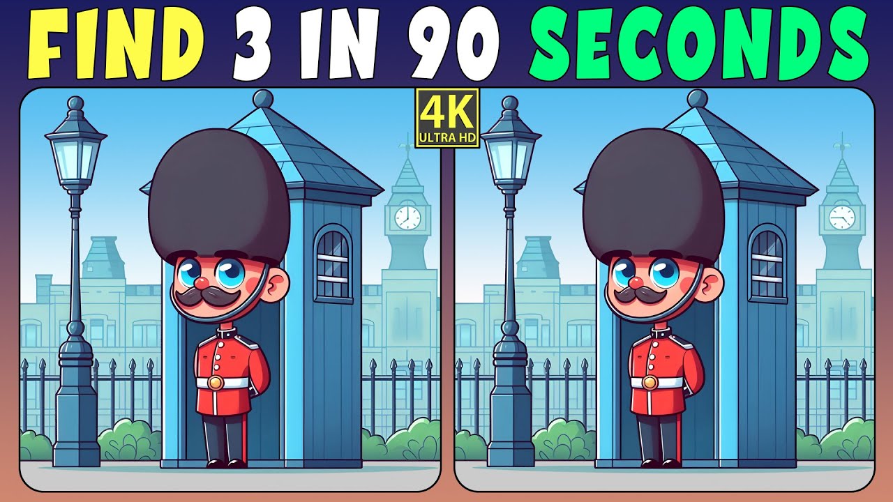 【Find & Spot the Difference] This puzzle is a little difficult. Can you ...