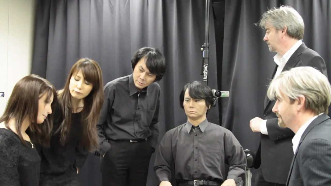 Three people and their android clones! - YouTube