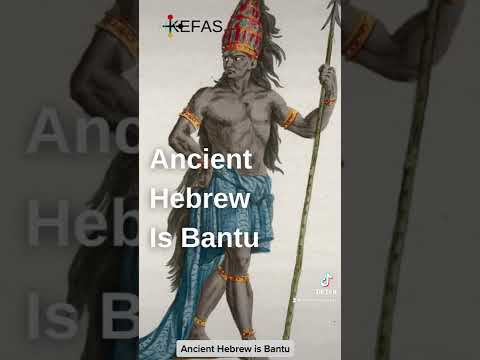 Ancient Hebrew is Bantu - YouTube