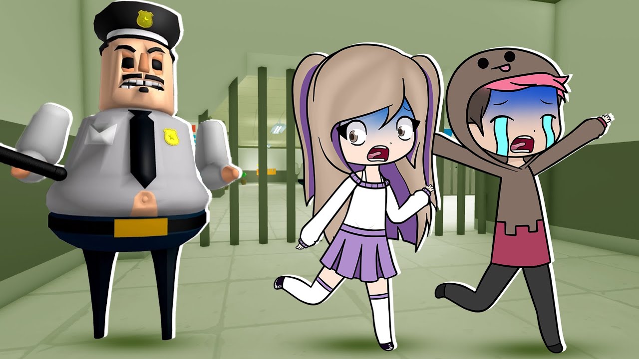 ESCAPA DE LA PRISION DE GARY EN ROBLOX | LYNA Y CHOCOBLOX Roblox Escape ...