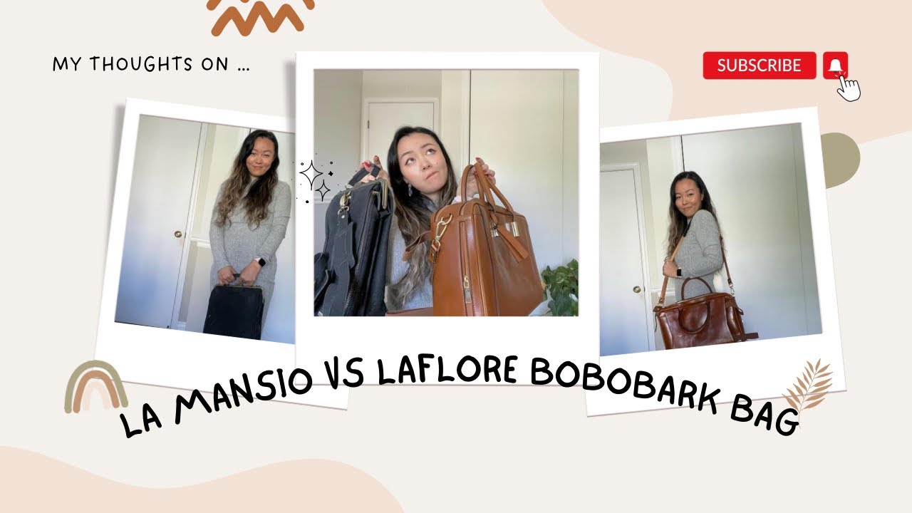 La Mansio vs La Flore Bobobark Bag| after trying them both out for 2 ...