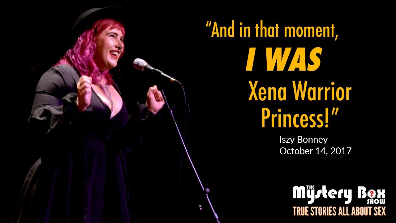 Sexy Pegging Vixen: Iszy Bonney @ The Mystery Box Show - YouTube