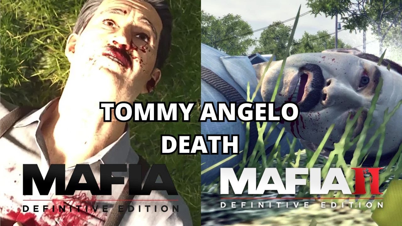 Tommy Angelo Death Scene Comparison | Mafia 1 DE vs Mafia 2 DE - YouTube