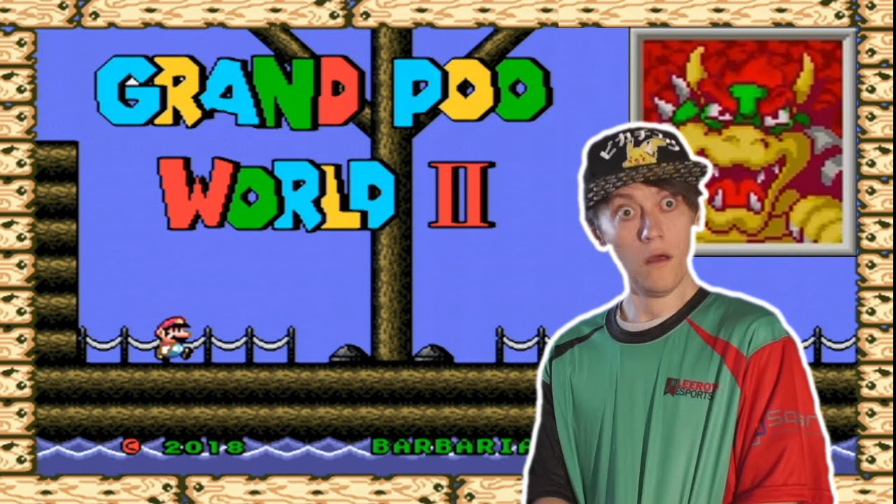 Super Mario World ROM Hack: Grand Poo World 2 - YouTube