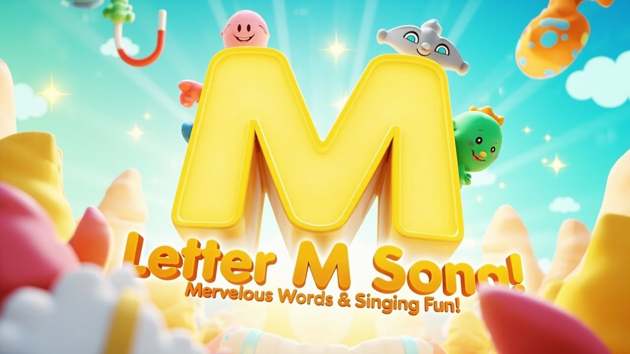 ABC Learning Song: The Letter M! Fun Words, Music & Animation for Kids ...