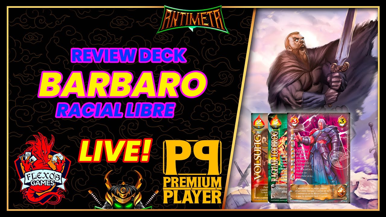 LIVE 🔴 REVIEW DECK BARBARO RACIAL LIBRE PEX BY: LEXTER - YouTube