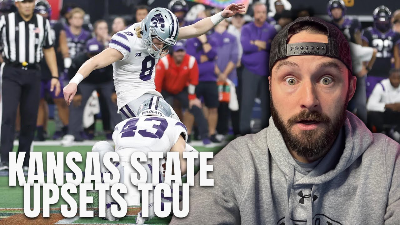 Kansas State Wildcats vs TCU Horned Frogs Big 12 Championship Game ...