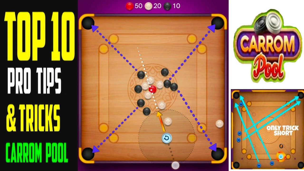 Carrom Pool | Trick Short | Indirect Game Play | Carrom Disc Pool ...