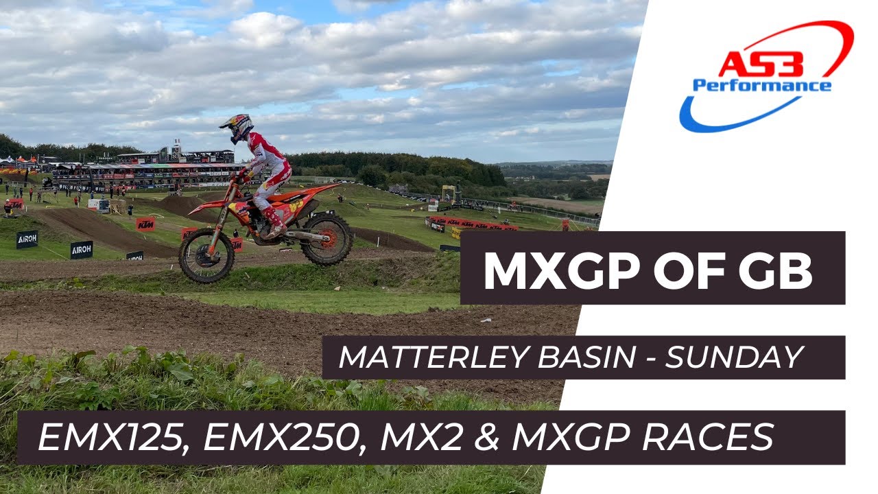 Matterley Basin 2023, MXGP of GB Sunday MXGP, MX2, EMX250, EMX125 Race ...
