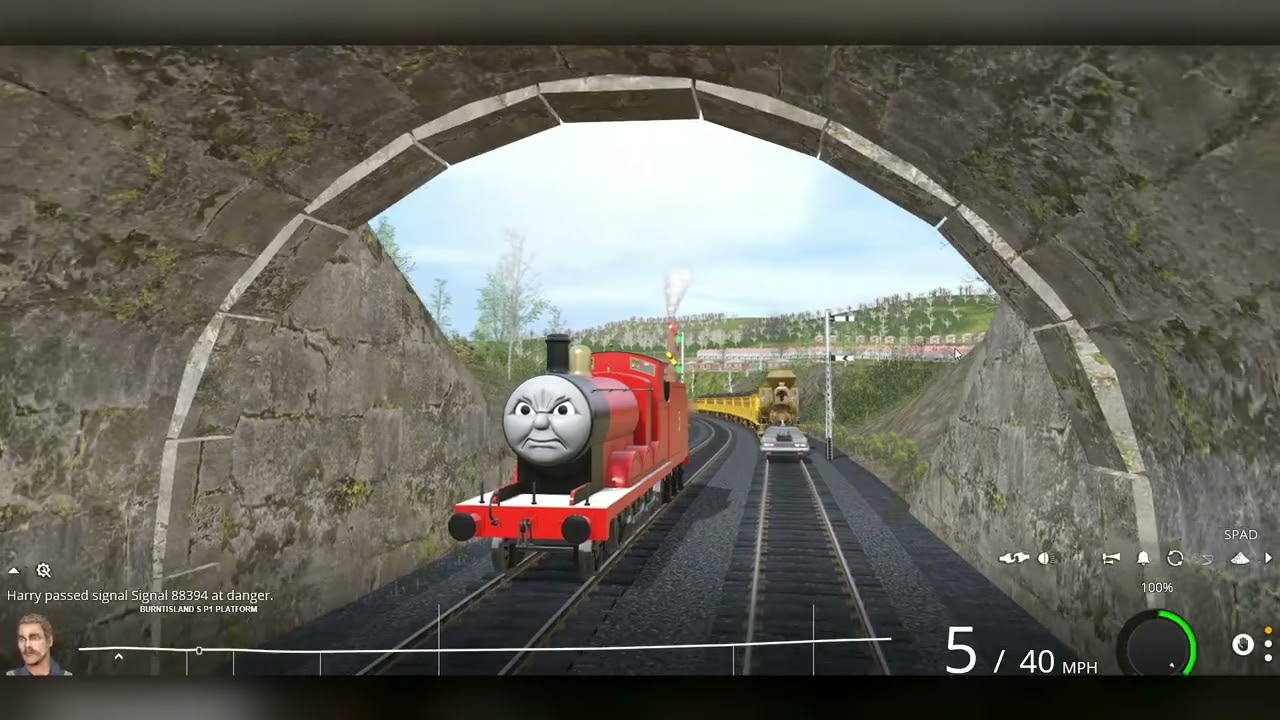 TRAINZ RAILROAD SIMULATOR-THOMAS AND FRIENDS-GRUMPY JAMES!-THE TRAINZ ...