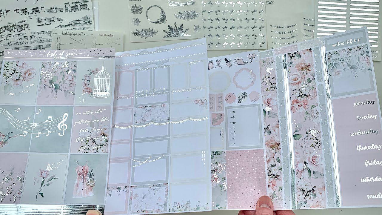 VP Sticker Kit in a B5 Bullet Journal ft Dash of Sun Designs - YouTube
