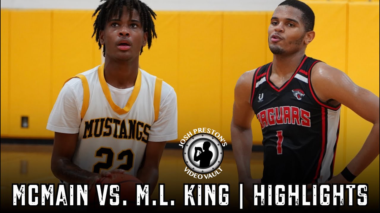 McMain vs. M.L. King Charter (HIGHLIGHTS) || Jaguars Hang Tough on the ...