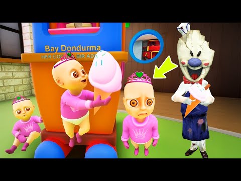 Rod Kız Beboları Ağlattı 🥹 Ice Scream The Baby in Yellow