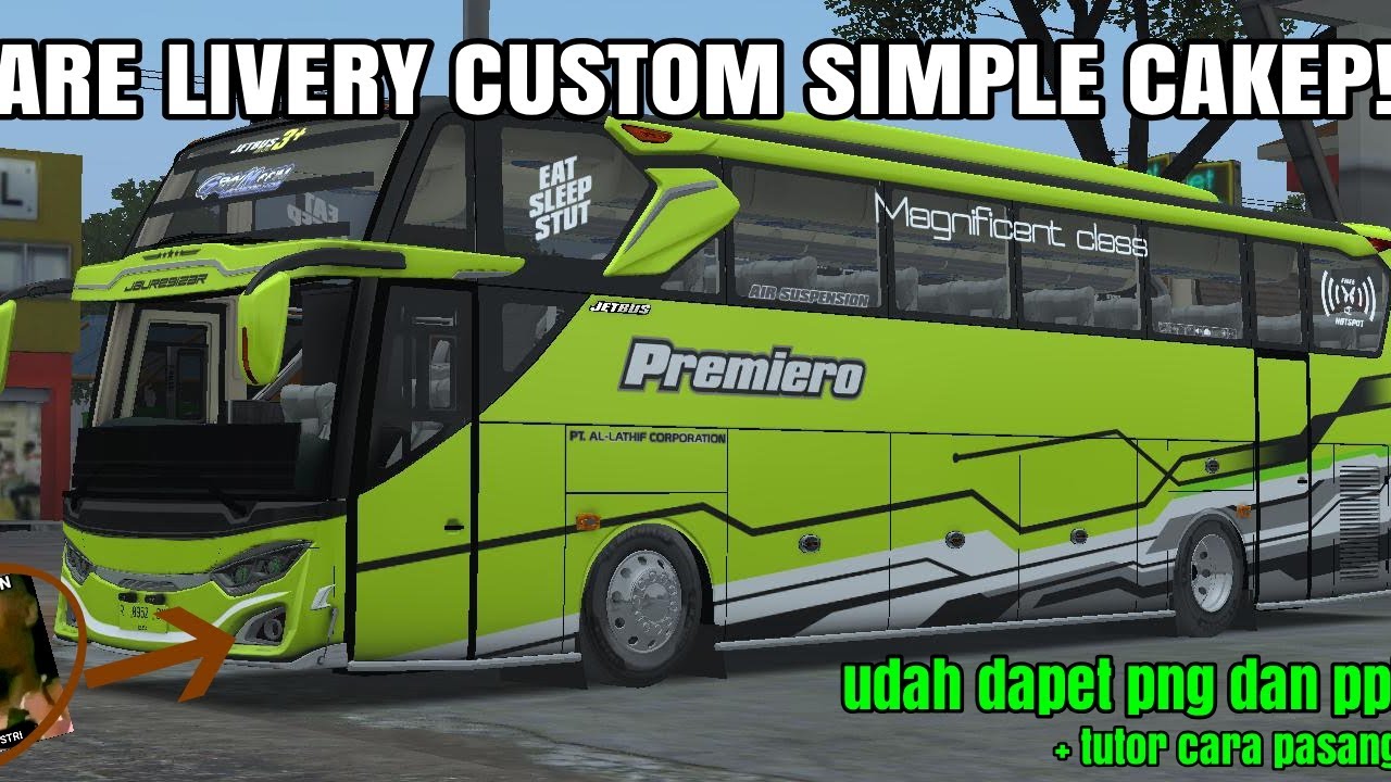 SHARE LIVERY SIMPEL KECE TERBARU!! || TERSEDIA PNG DAN PPL LOH😱😱 - YouTube