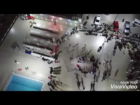 Drone ile çekilmiş baba kız karşılıklı REYHANİ fırtınası devam ediyor iyi seyirler Mardin..