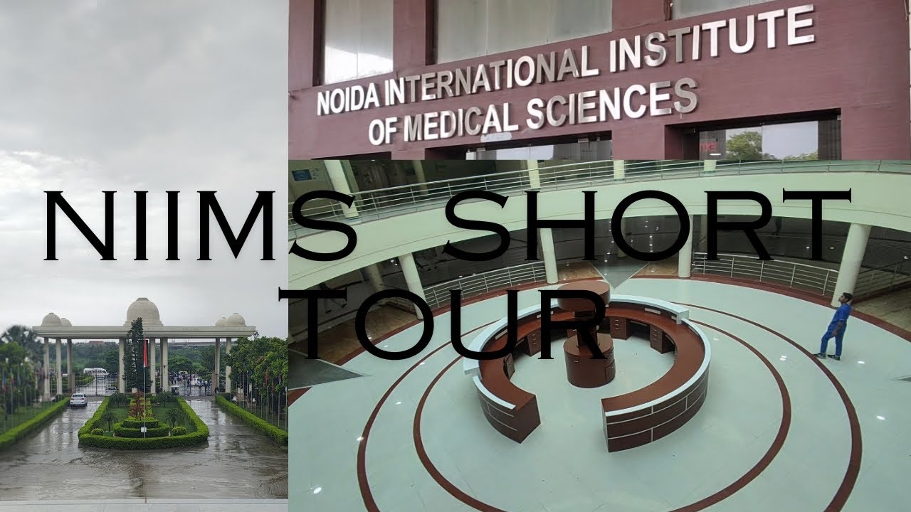 NIU || NIIMS || hospital short tour || NOIDA INTERNATIONAL INSTITUTE OF ...