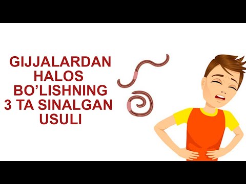 Gijja va Parazitlarni Yo'q Qilishning 3 Usuli