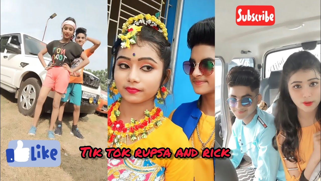 new tiktok rupsa and rick 👍 - YouTube