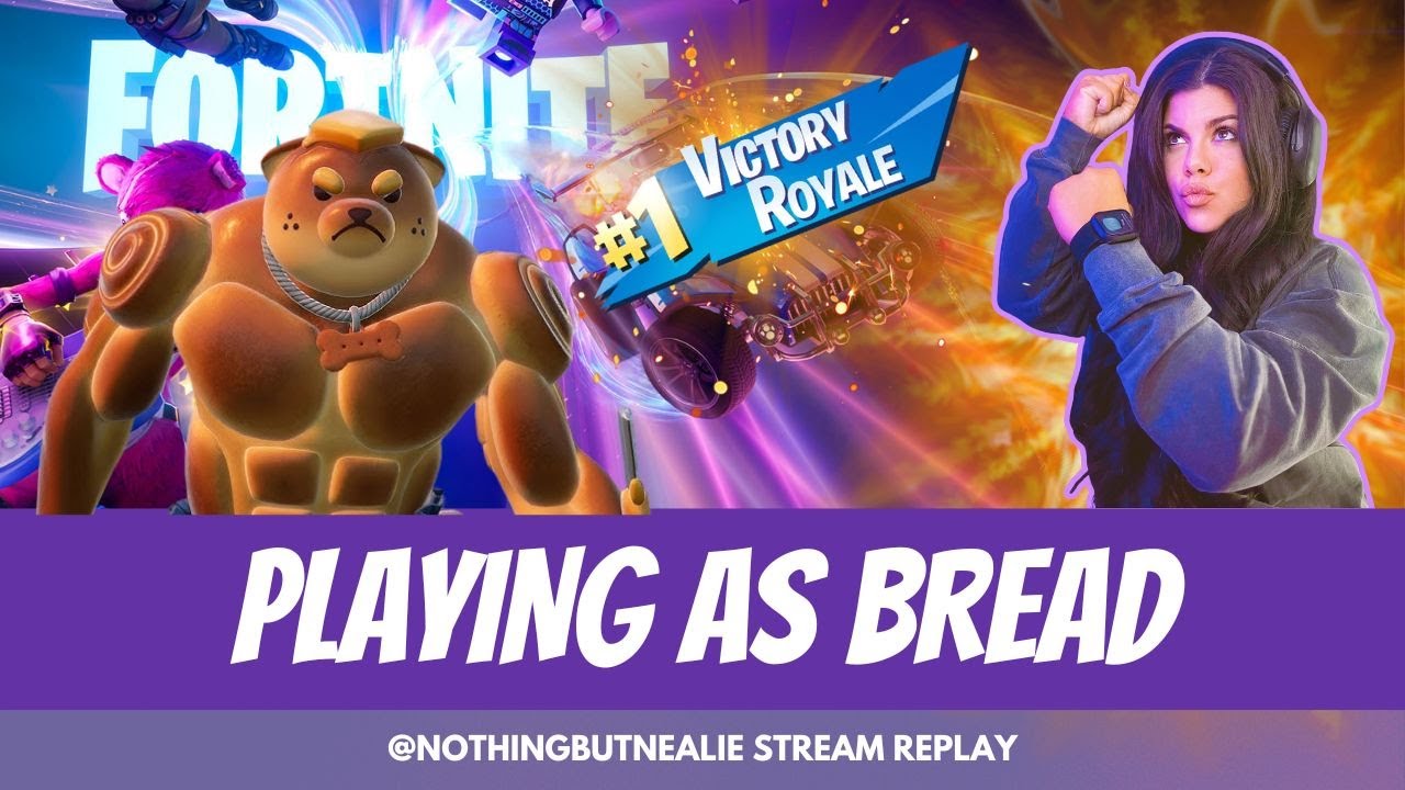 Playing Fortnite as BREAD - Fortnite: Bonus Stream - YouTube