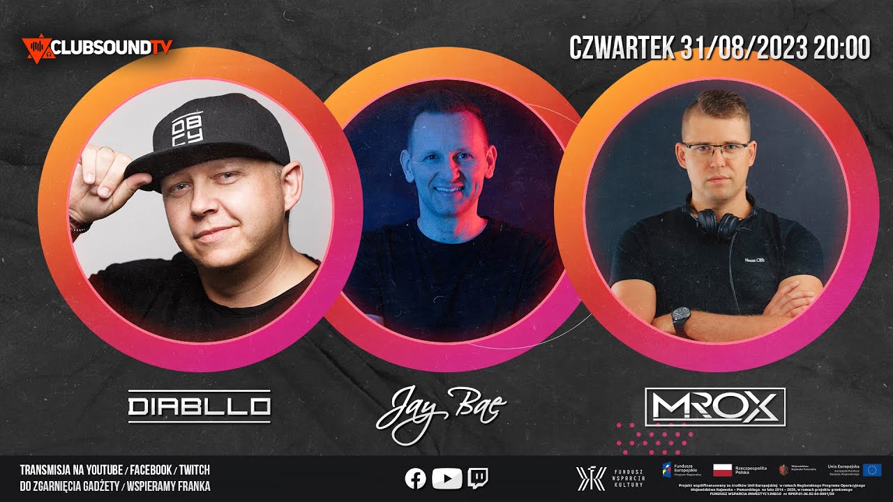 Jay Bae & MroX & Diabllo live ! Clubsound TV ! Special Edition - YouTube