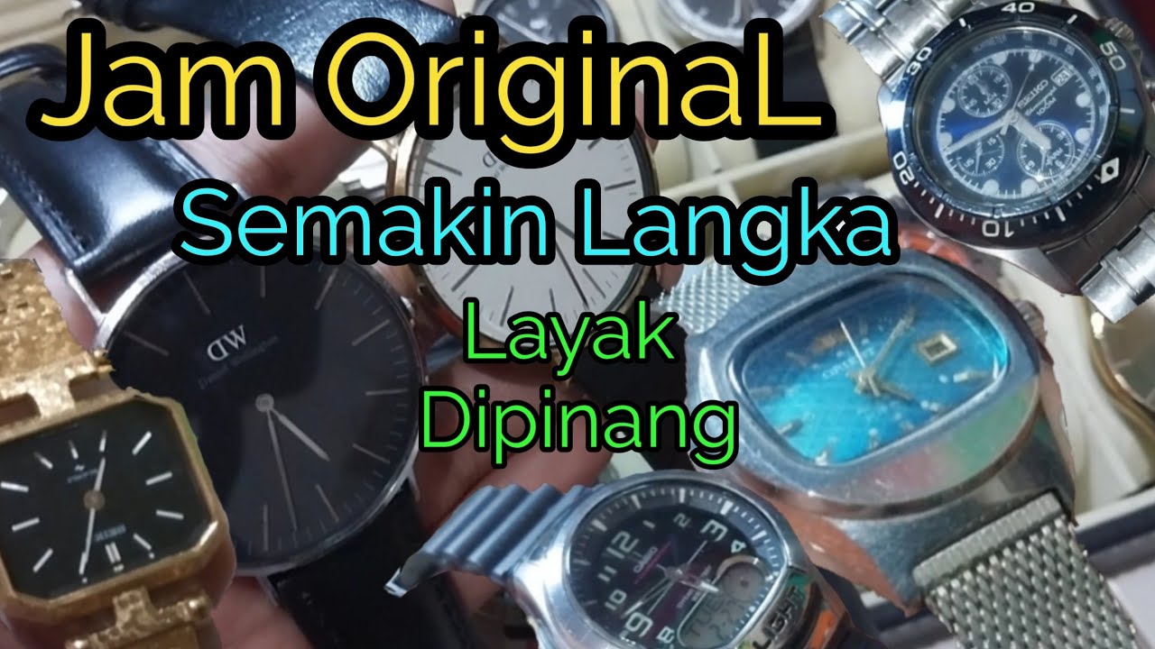 JAM SECOND ORIGINAL HARGA SANGAT TERJANGKAU PART 1 - YouTube